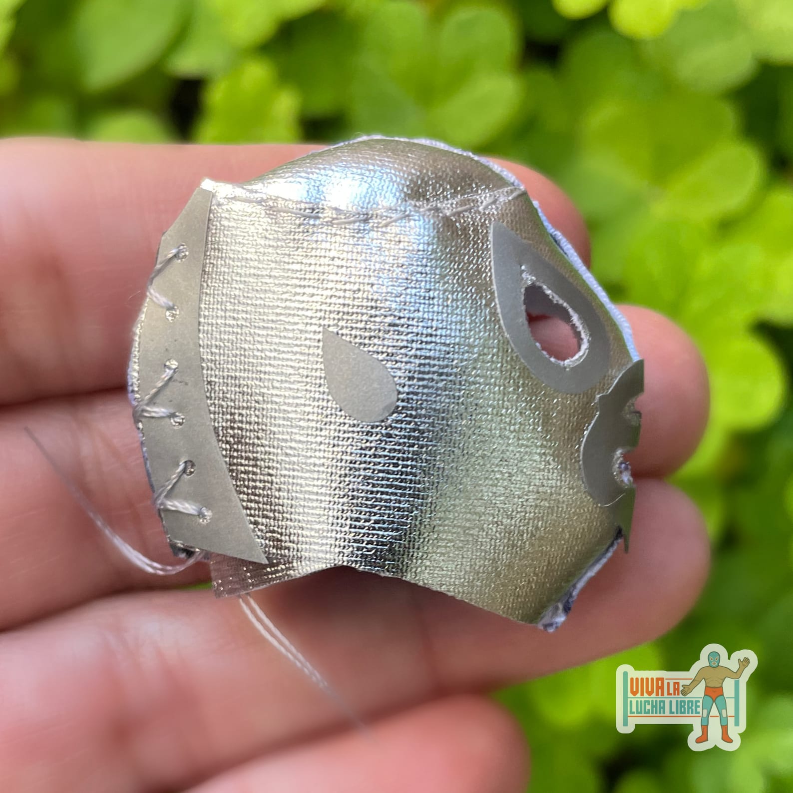 Lucha Libre El Santo Mini Mask - Handmade Luchador Mask - Collectibles ...