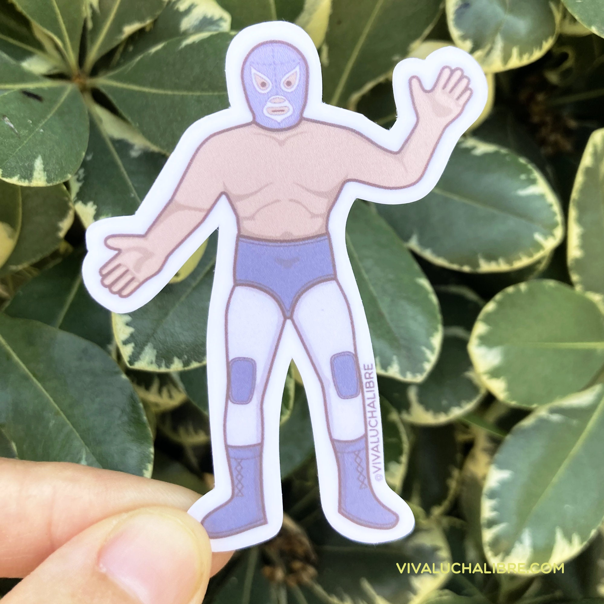 Lucha Libre Luchador Vinyl Stickers Water Bottle Sticker Laptop Sticker ...