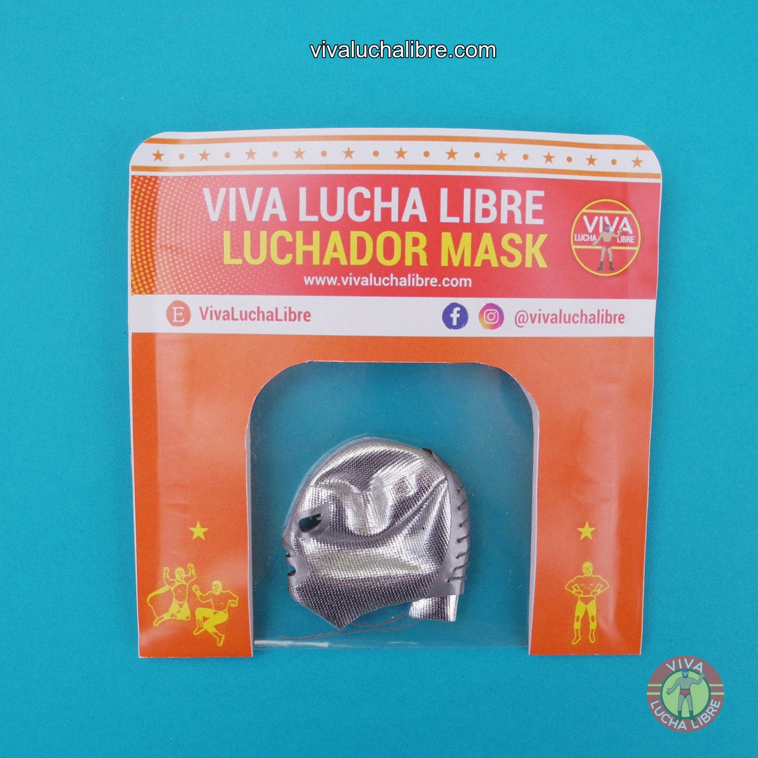 Lucha Libre El Santo Mini Mask - Handmade Luchador Mask - Collectibles ...