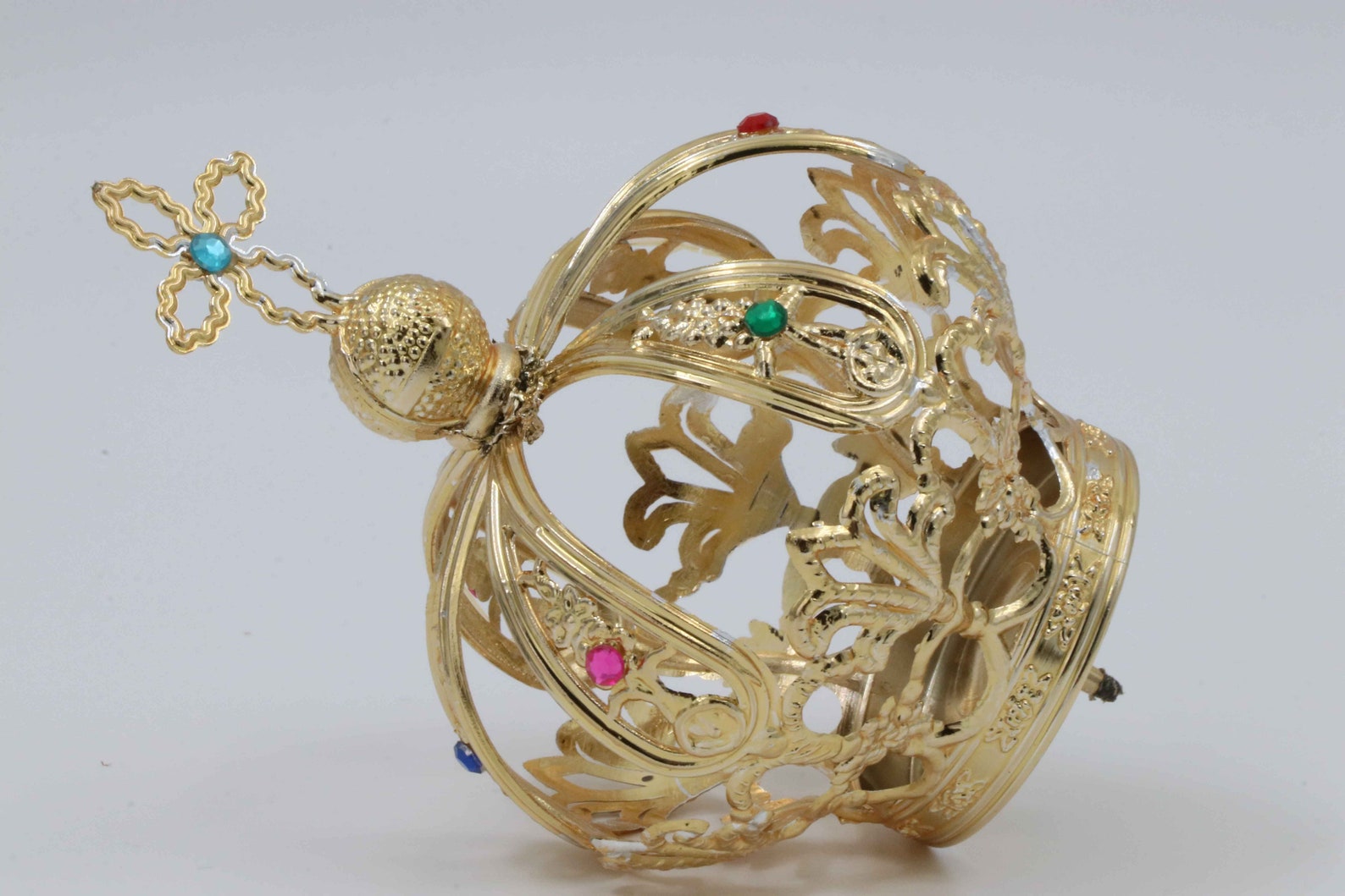 GOLDEN CROWN for Saints Virgin Our Lady of FATIMA Jesus - Etsy