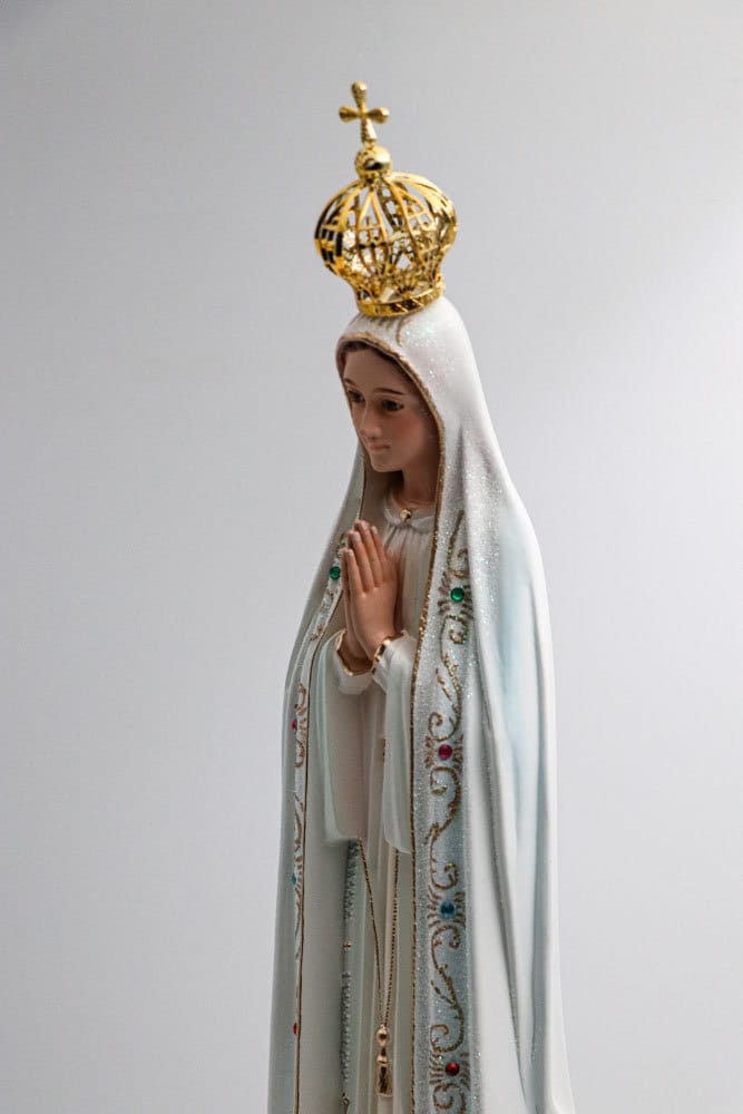 Our Lady Of Fatima Statue Crying