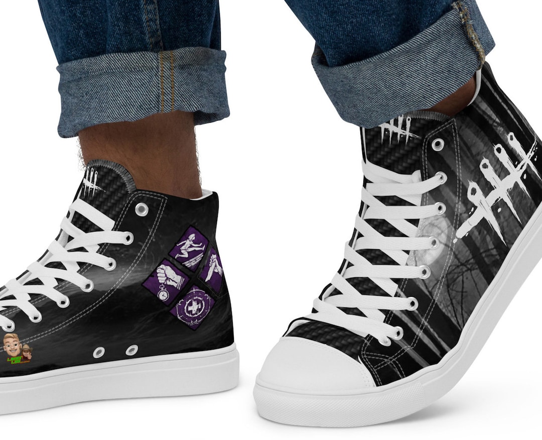 DBD / Dead by Daylight / Custom Men's High Top Canvas Shoes / Pick 4 ...
