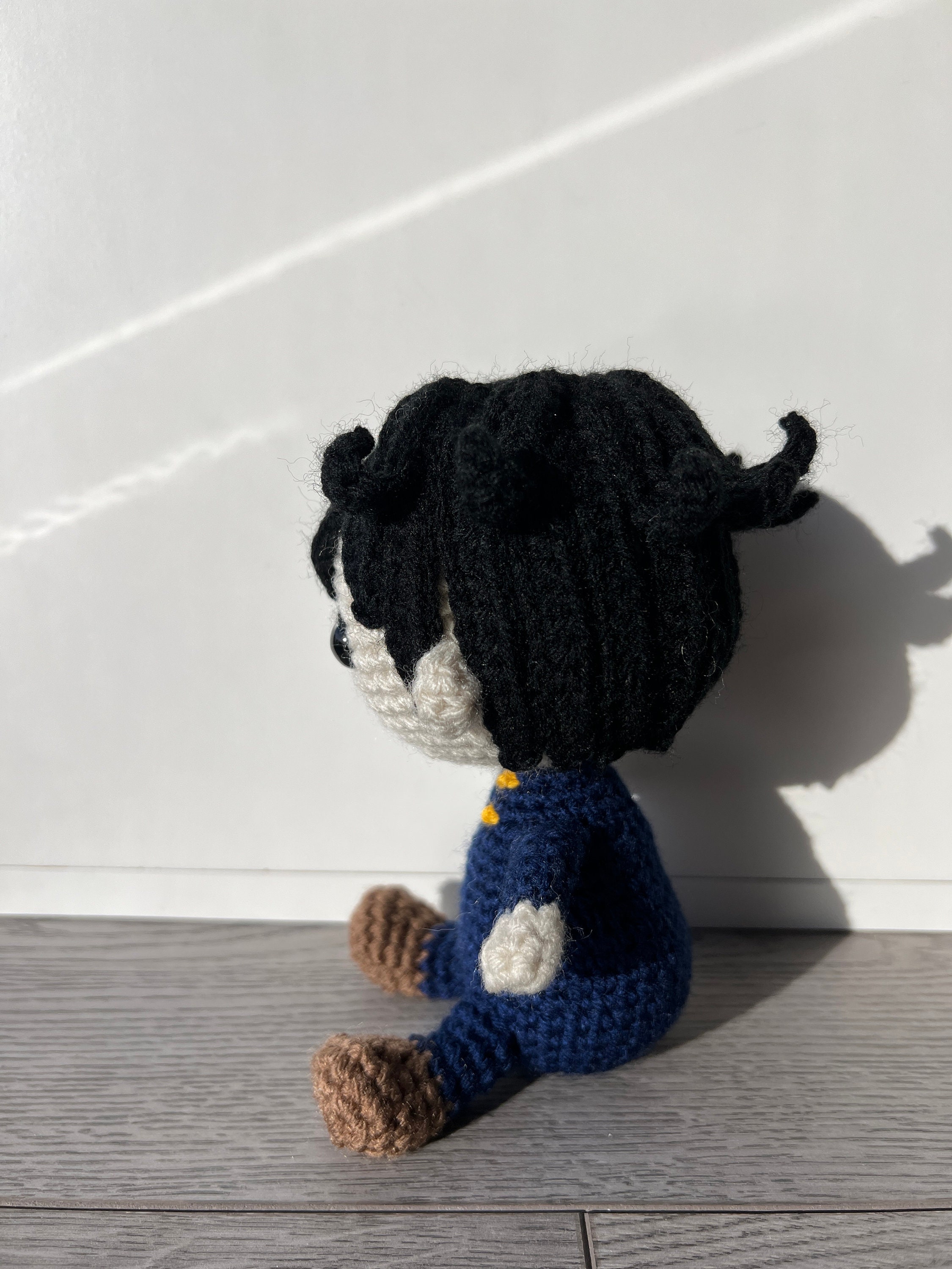 Cute Megumi Fushiguro jujutsu Kaisen Amigurumi Crochet Pattern - Etsy