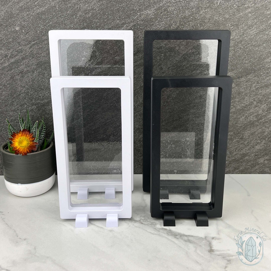 3D Gem and Crystal Rectangular Suspension Display Cases - Etsy