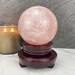 Large Polished Star Rose Quartz Sphere - Etsy