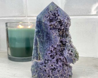 Tower Grape Agate - Etsy