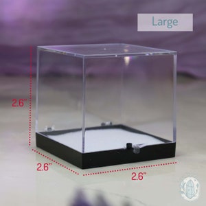 Perky Box, Crystal Specimen Boxes, Display Case With Free Mounting ...