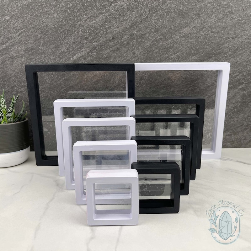 Floating Display Case Turned White - Etsy New Zealand