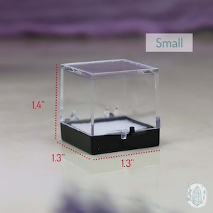 Perky Box, Crystal Specimen Boxes, Display Case With Free Mounting ...