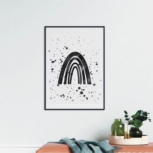 Minimalist Rainbow Digital Printable, Motivational Printable Decor ...