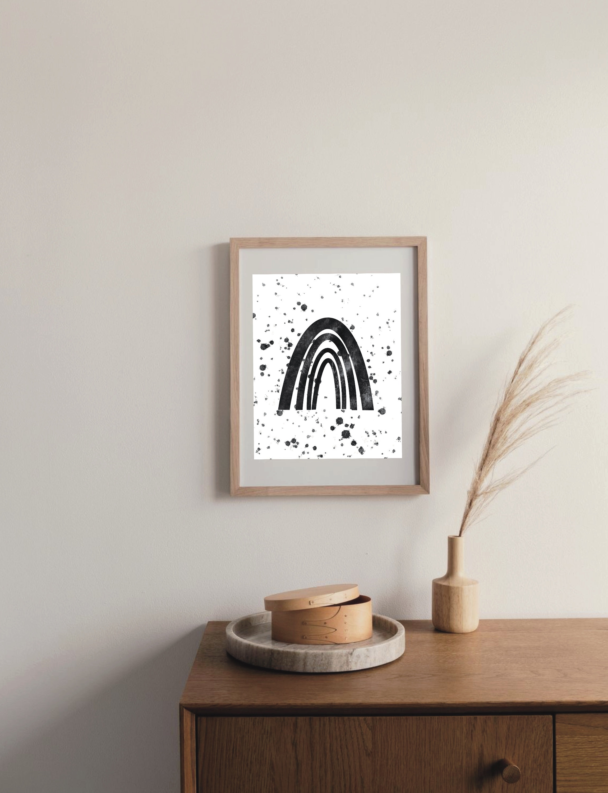 Minimalist Rainbow Digital Printable, Motivational Printable Decor ...