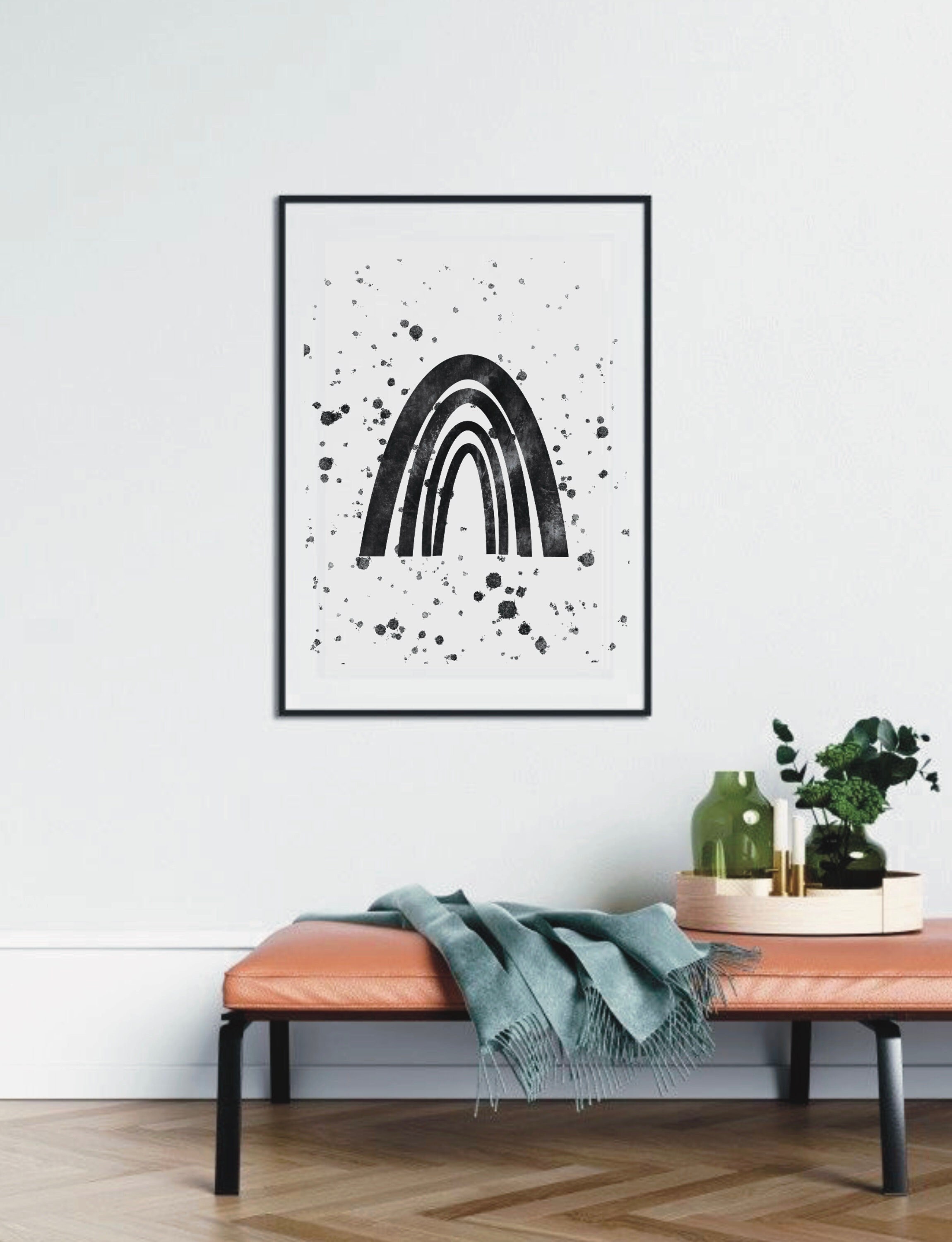 Minimalist Rainbow Digital Printable, Motivational Printable Decor ...