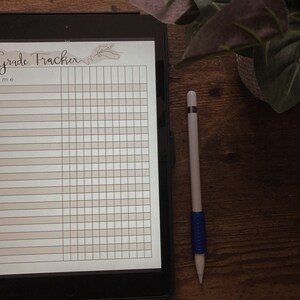 Teacher Grade Book Printable, Teacher Planner Insert, Teacher Digital ...