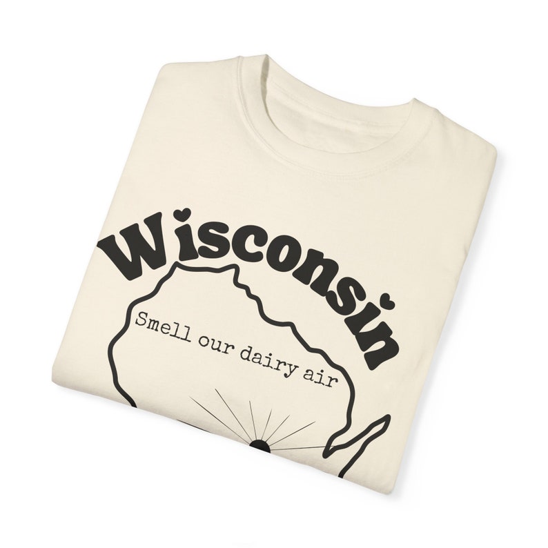 Wisconsin Smell Our Dairy Air Graphic T-shirt, WI Tee, Farmer Shirt ...