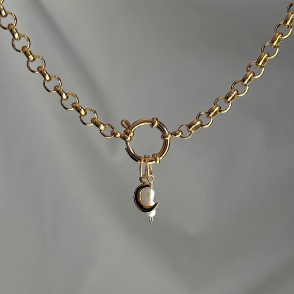 Necklace Loop Charm - Etsy UK