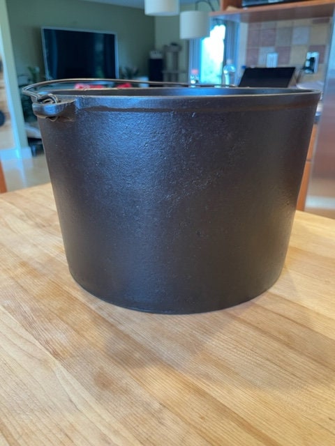 Vintage Wapak 9 Flat Bottom Pot Restored 009953 - Etsy