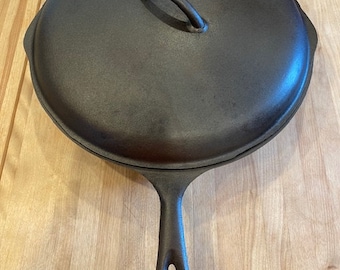 Birmingham Stove and Range #12 Century Series Cast Iron Skillet Lid ...