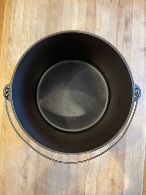 Vintage Wapak 9 Flat Bottom Pot Restored 009953 | Etsy