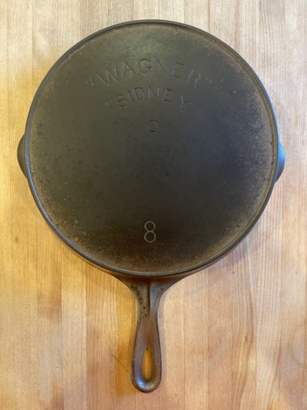 Rare! Wagner Arc Logo Nickel Plated Skillet - Restored - 019447 - Etsy