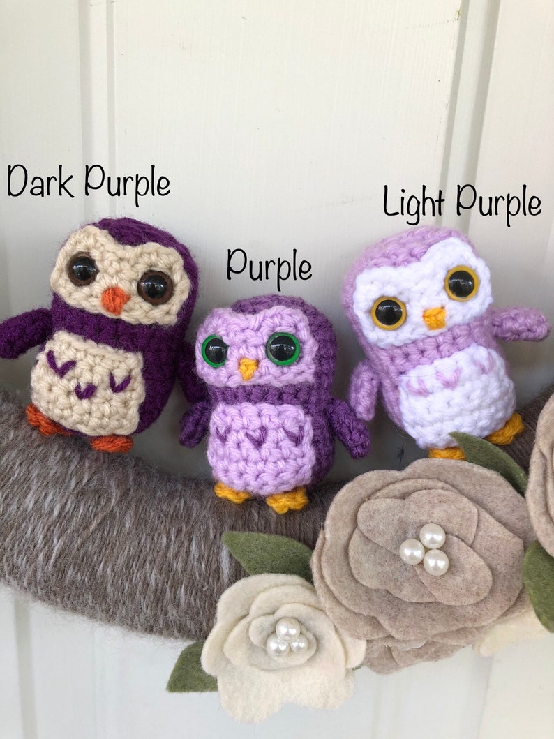 Cute Mini Crochet Owl - Etsy