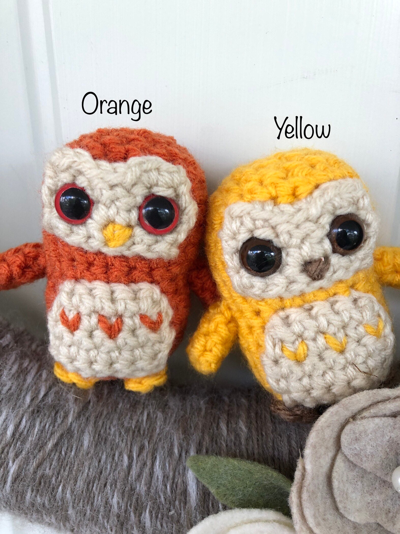 Cute Mini Crochet Owl - Etsy