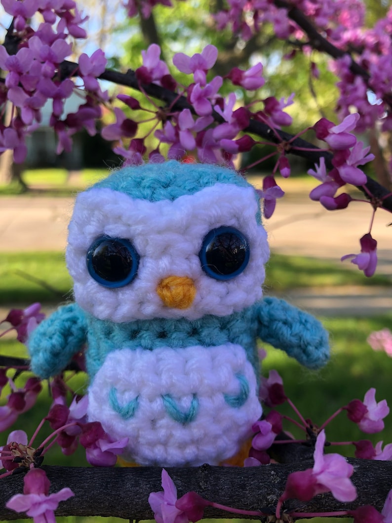 Cute Mini Crochet Owl - Etsy