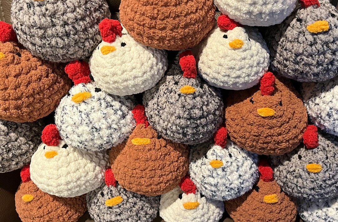Crochet Chicken - Etsy