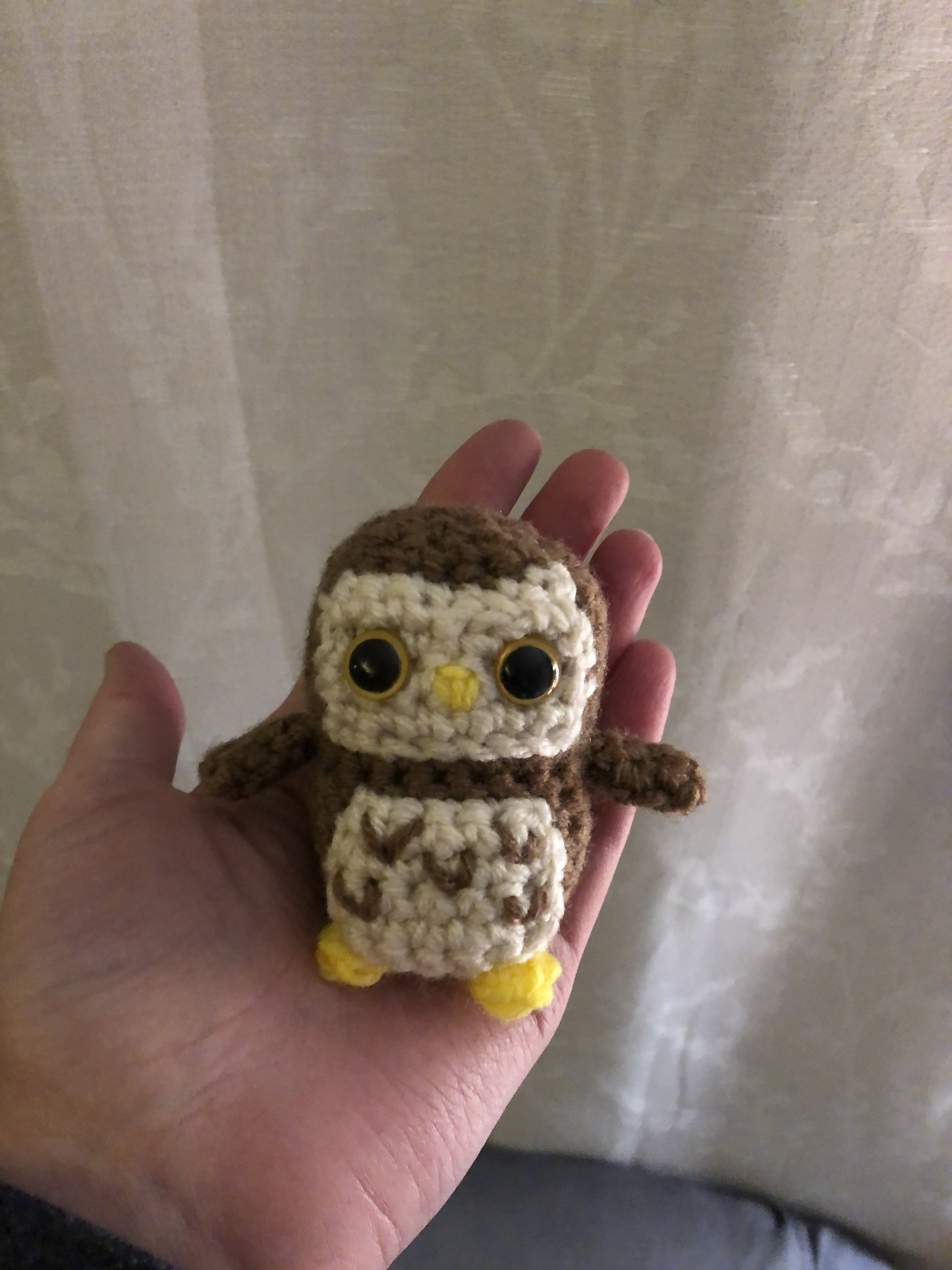 Cute Mini Crochet Owl - Etsy