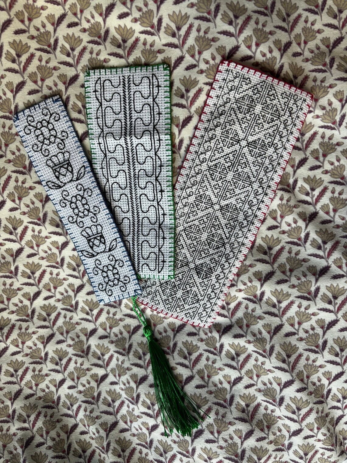 Tudor Queens Blackwork Bookmarks PDF Pattern and Instructions ...