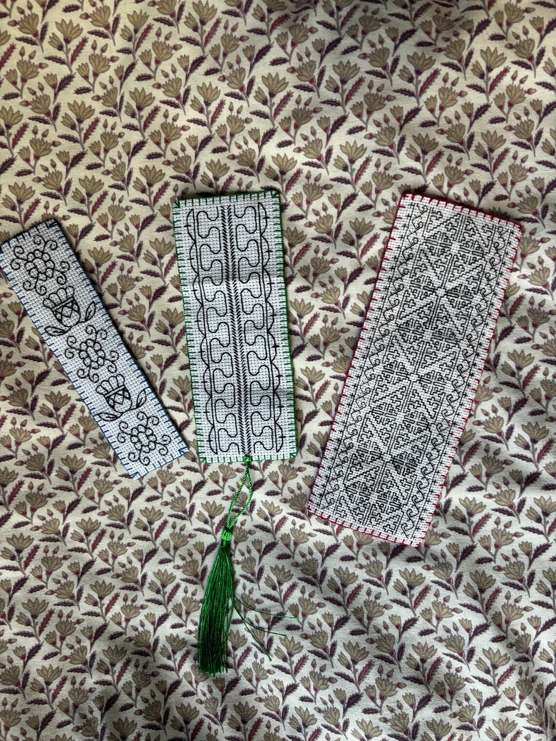 Tudor Queens Blackwork Bookmarks PDF Pattern and Instructions ...