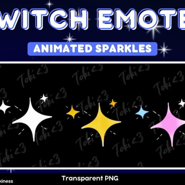 Sparkle Animated Emotes - Etsy