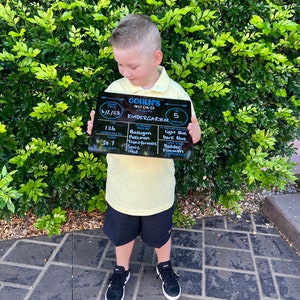 My First Day Board, Back to School First Day Blackboards, Reusable ...