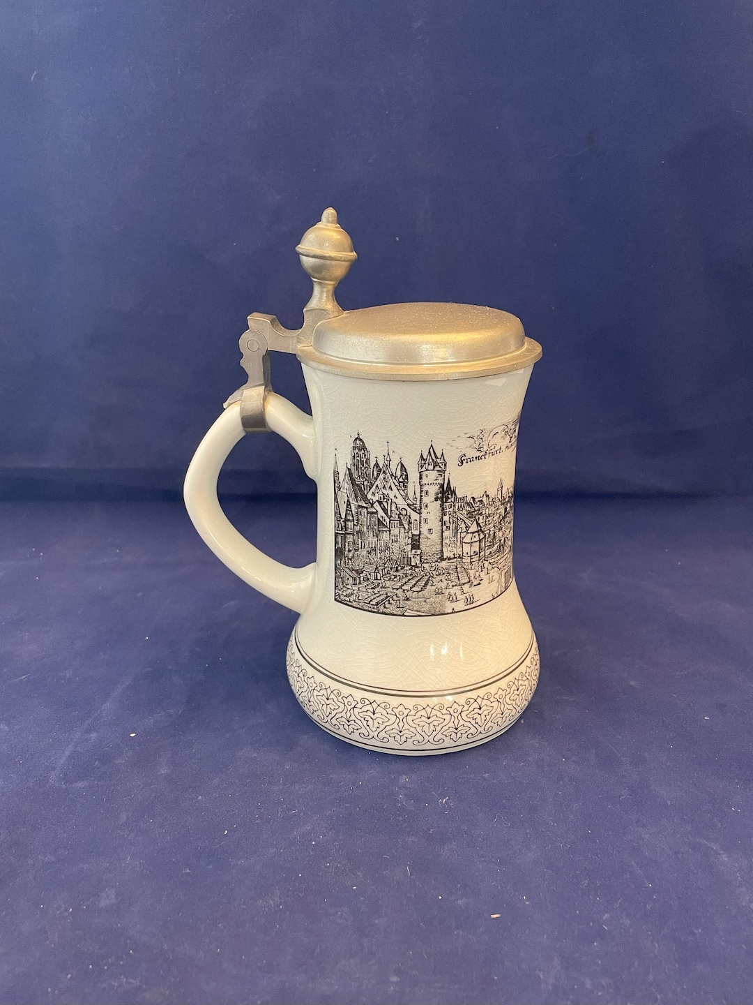 German 1L Frankfurt Beer Stein - Etsy