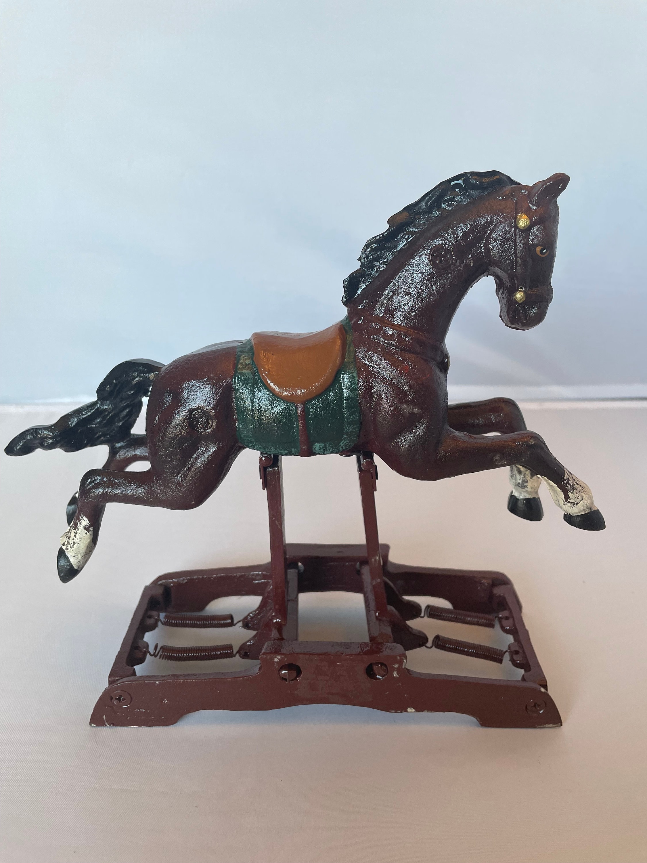 Cast Iron Rocking Horse 8 - Etsy