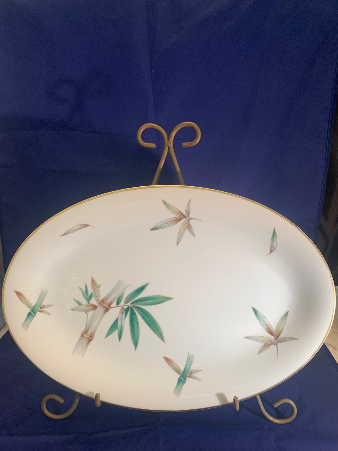 Noritake - China - Japan - Canton Bamboo Platter - Etsy