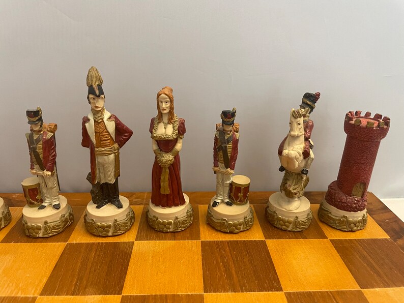 Battle of Waterloo Chess Set - Etsy