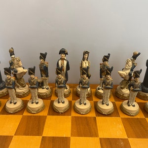 Battle of Waterloo Chess Set - Etsy