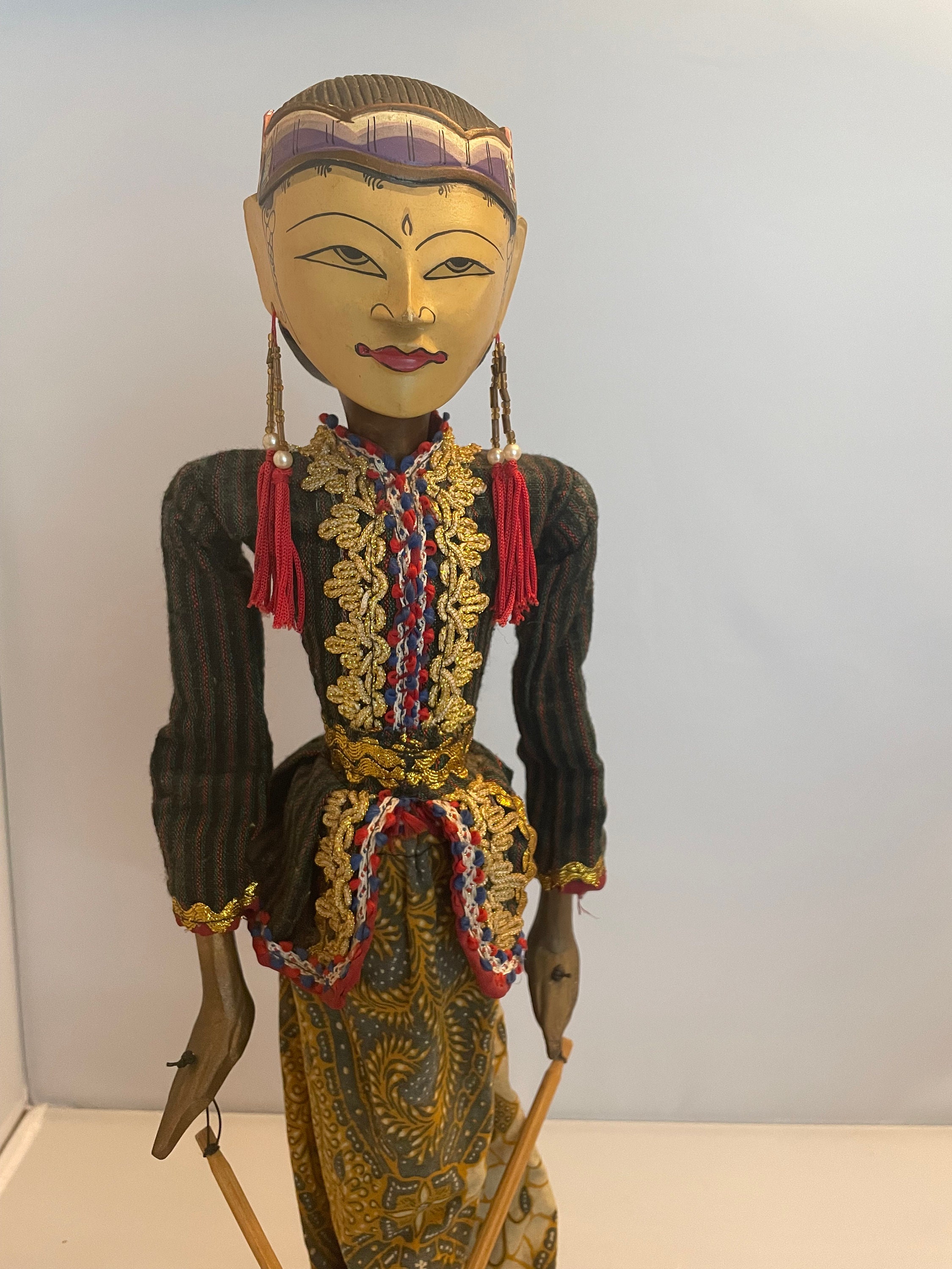 Indonesian Rod Puppet - Etsy