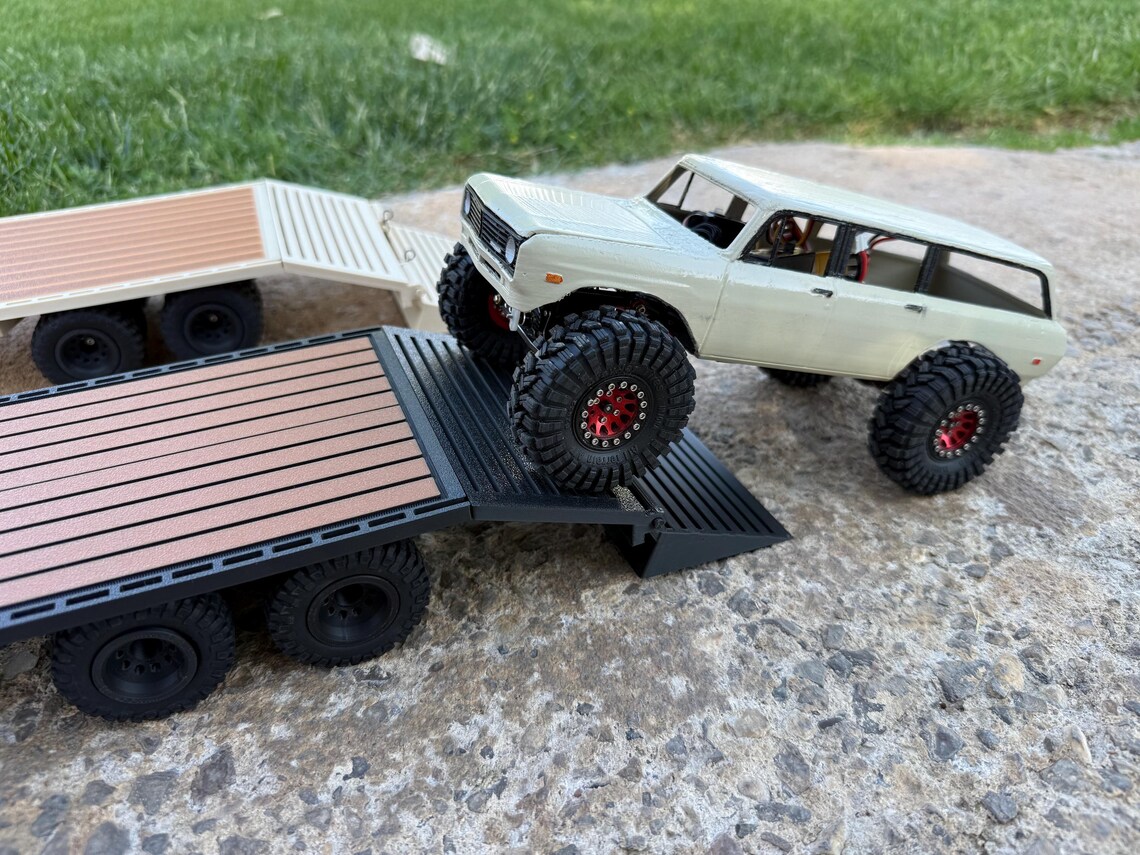 SCX24 Goosneck Trailer Megaramps ADD-ON - Etsy