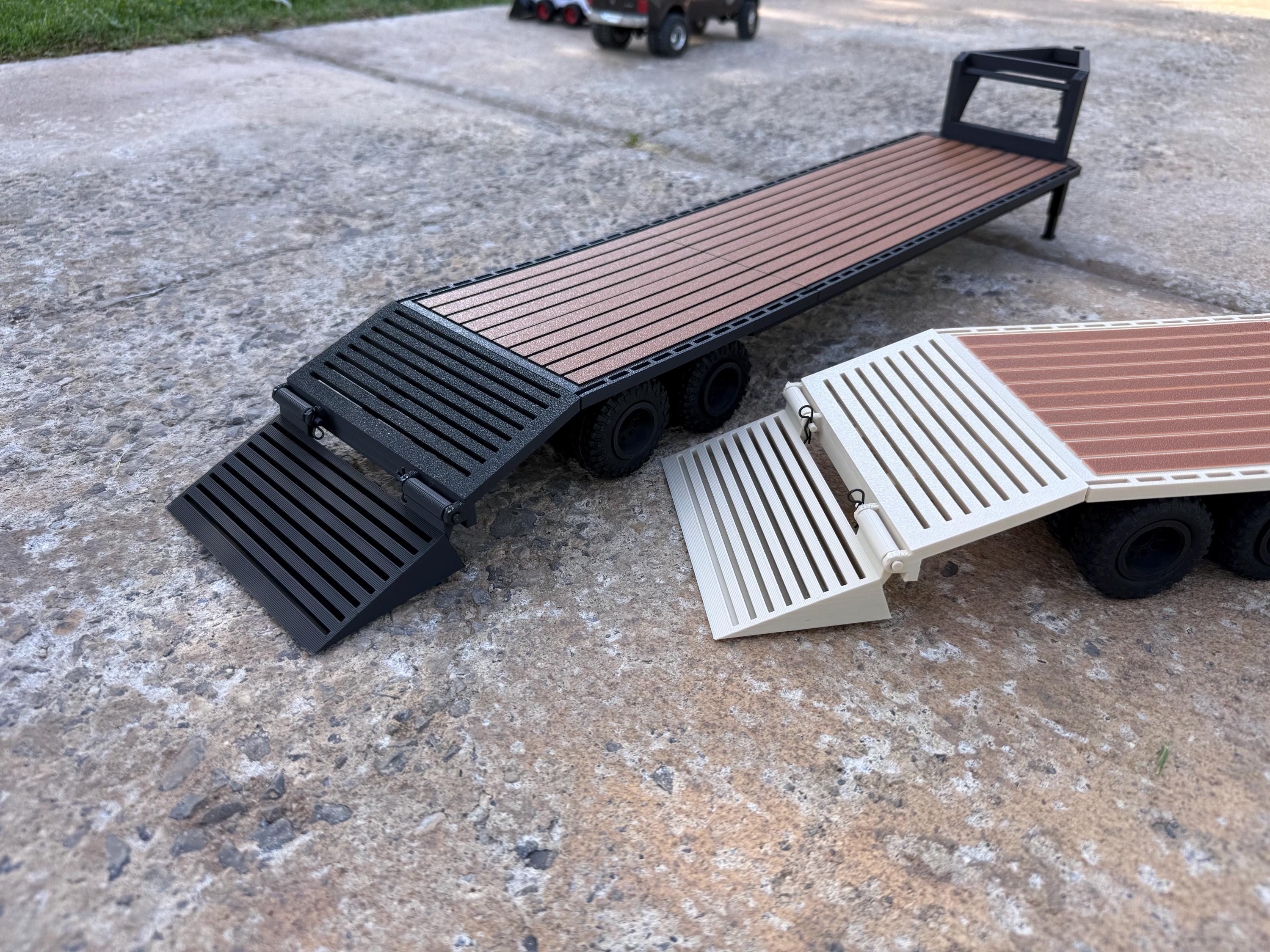 SCX24 Goosneck Trailer Megaramps ADD-ON - Etsy