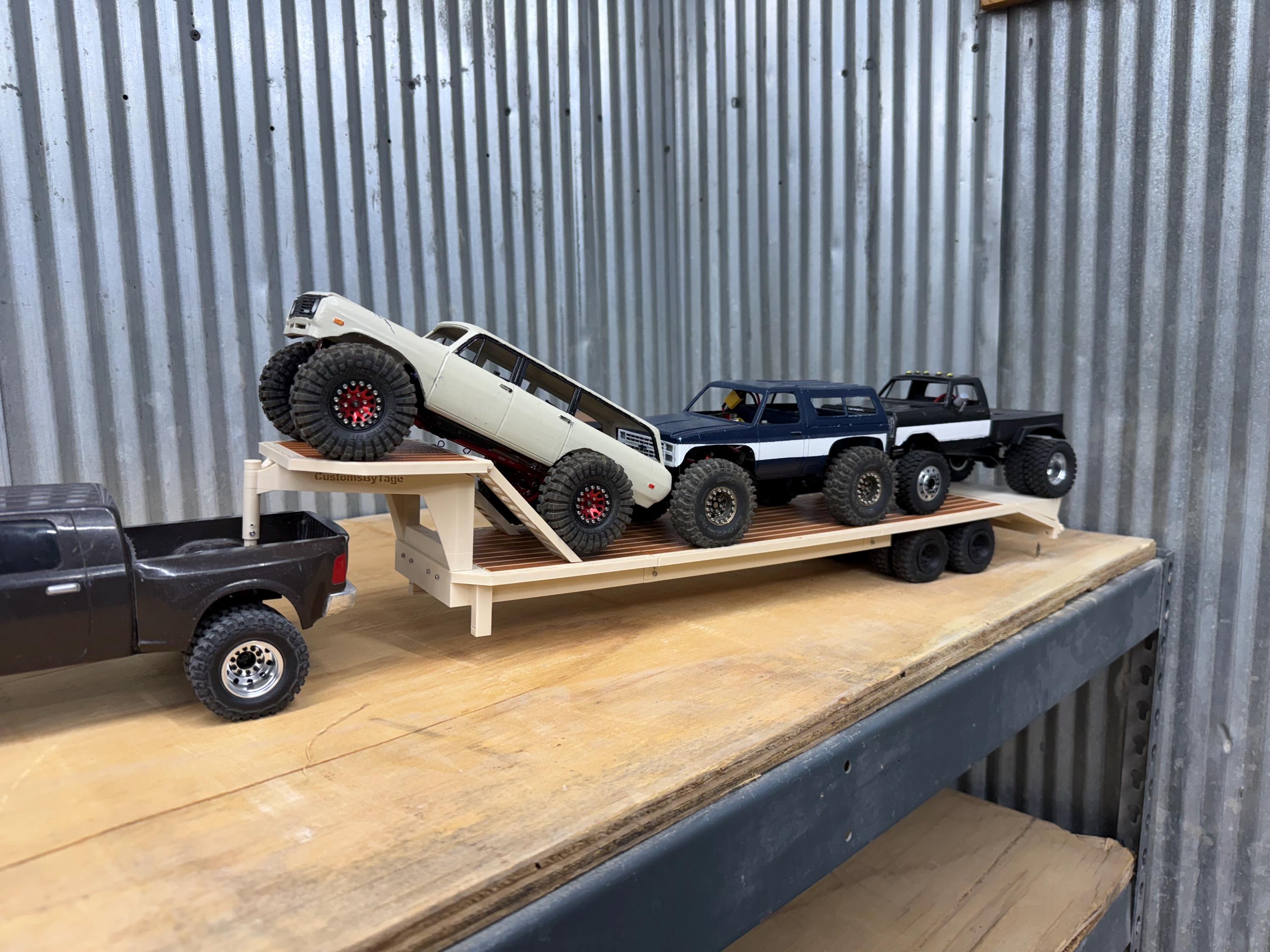 Gooseneck Trailer “ Deck on the Neck” ADD-ON - Etsy