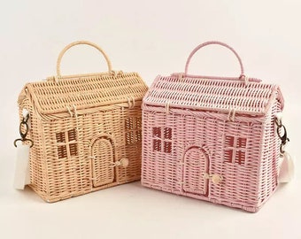 House Shaped Basket | Etsy