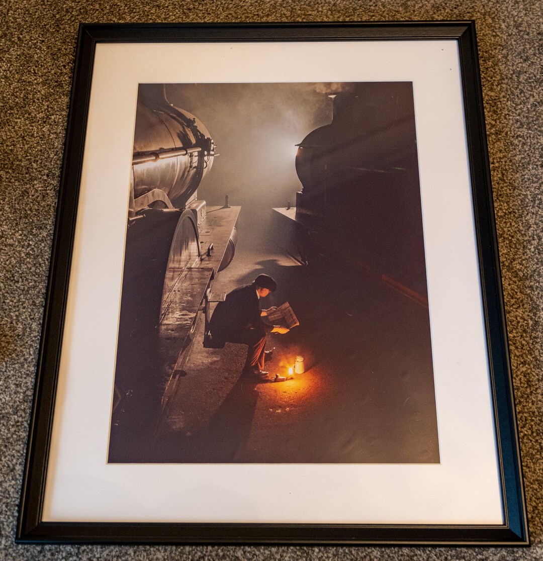 Steam Worker Taking a Break A3 Print, Colour - Etsy