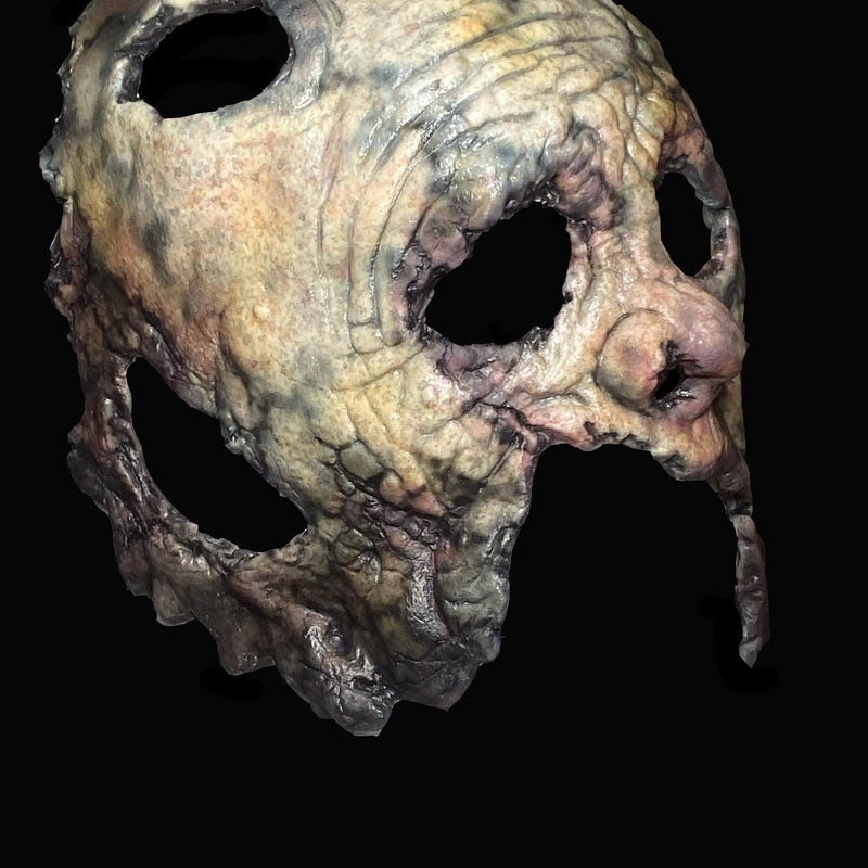 Scary Skinned Face - Etsy