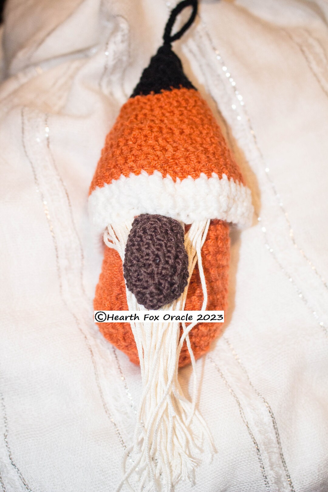 Tomte Surprise Fox Ornament - Etsy