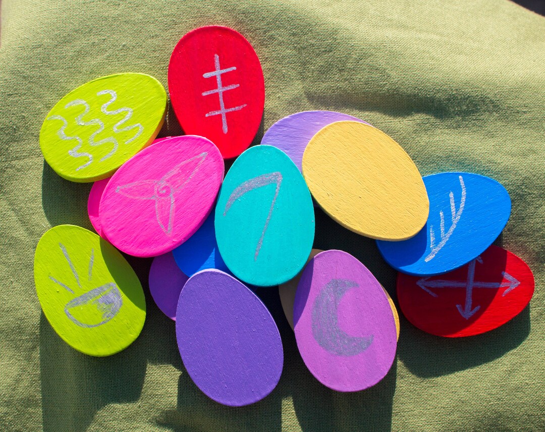 Ostara's Egg Witch Runes - Etsy