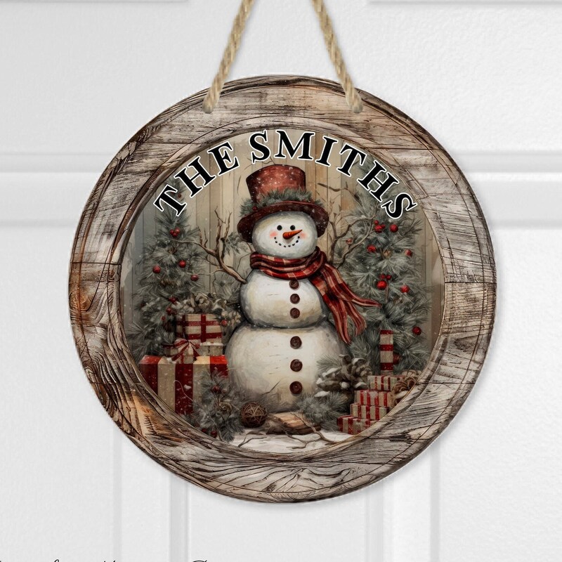 Snowman Signs - Etsy