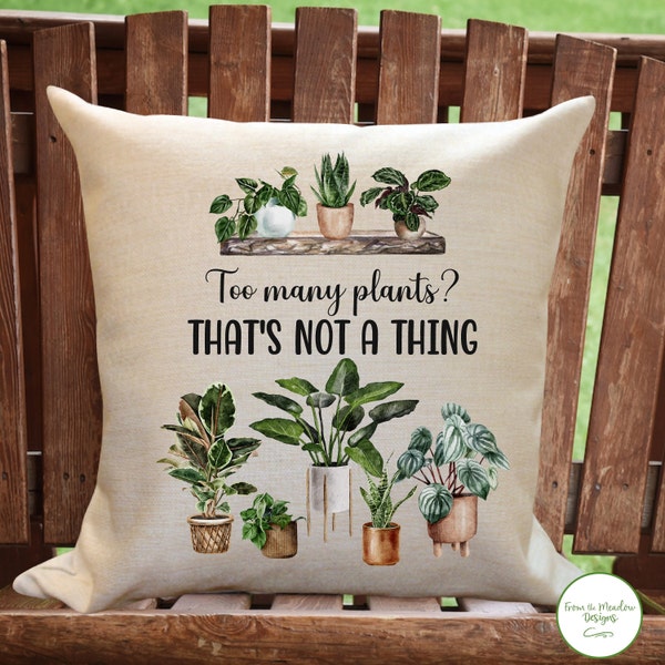 Plants Pillow - Etsy