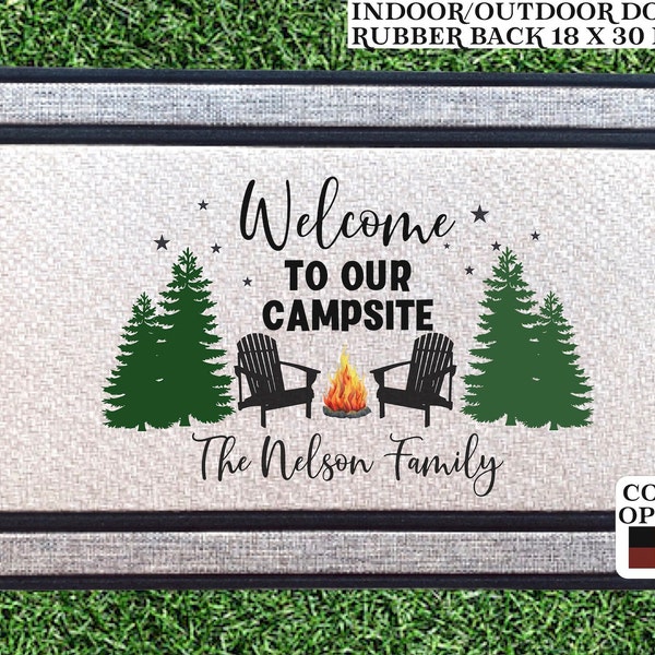 Camper Welcome Mat - Etsy