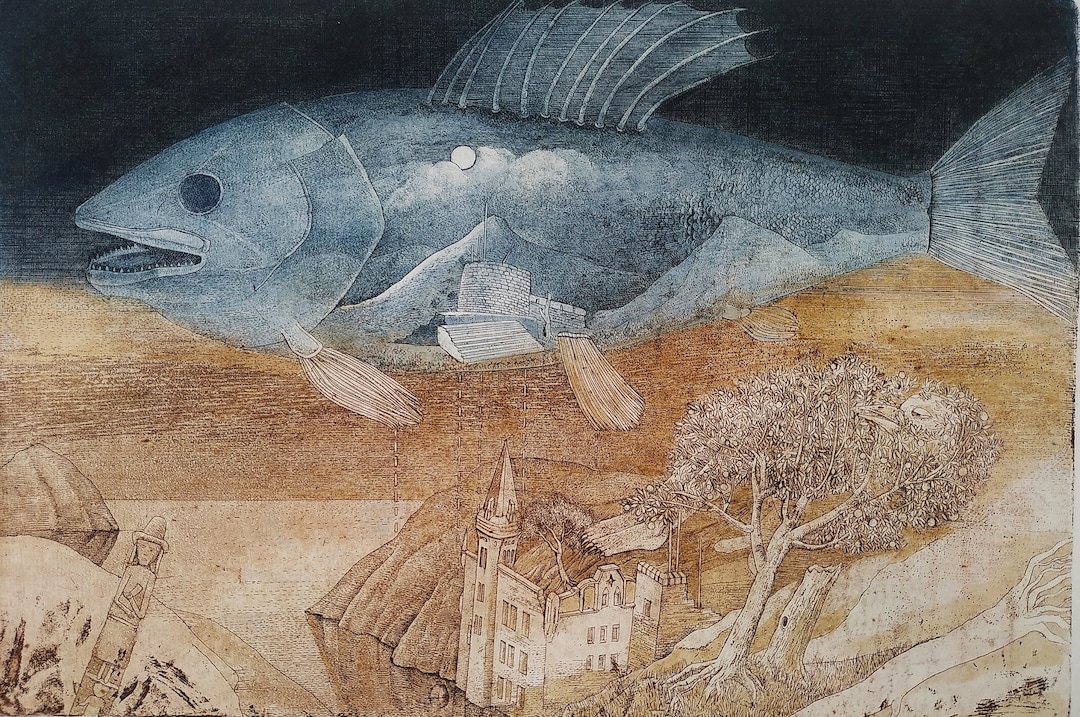 Farewell to the Blue Well - Etsy